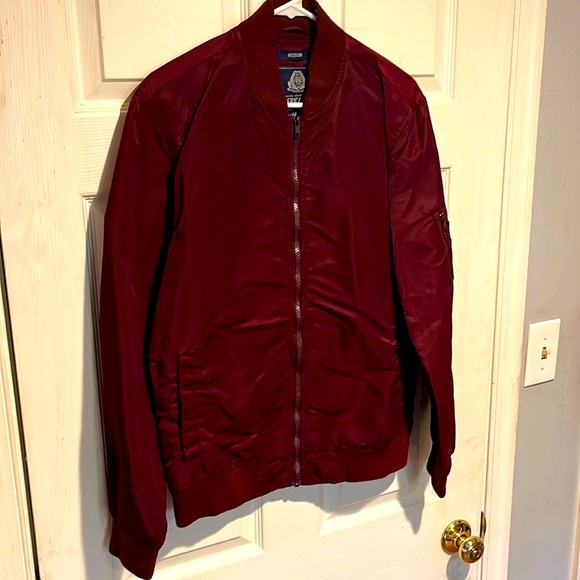 American Rag | Jackets & Coats | American Rag Bomber Jacket Maroon ...